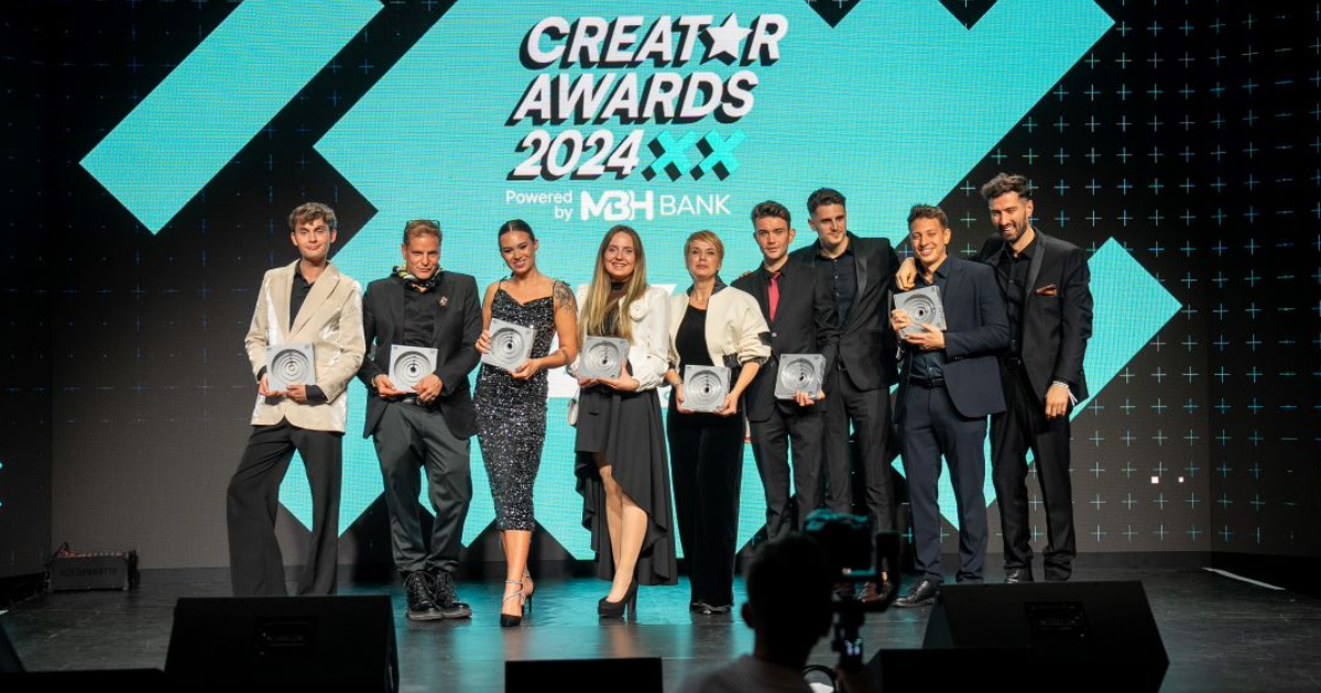 Kreatív Online - Creator Awards: nyertesek és aftermovie